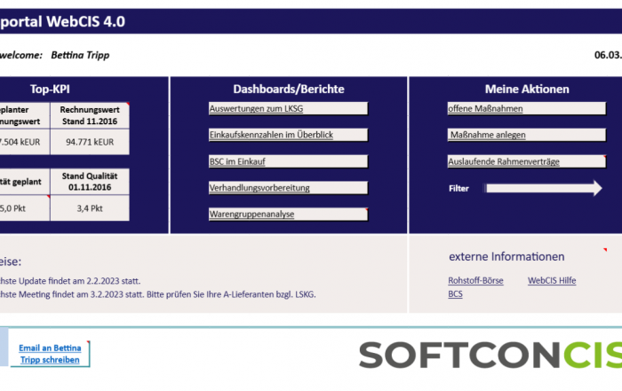 WebCIS 4.0 - SOFTCON CIS